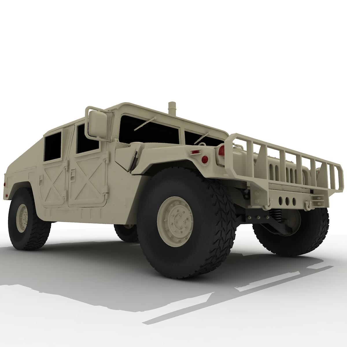 humvee hmmwv 3d max
