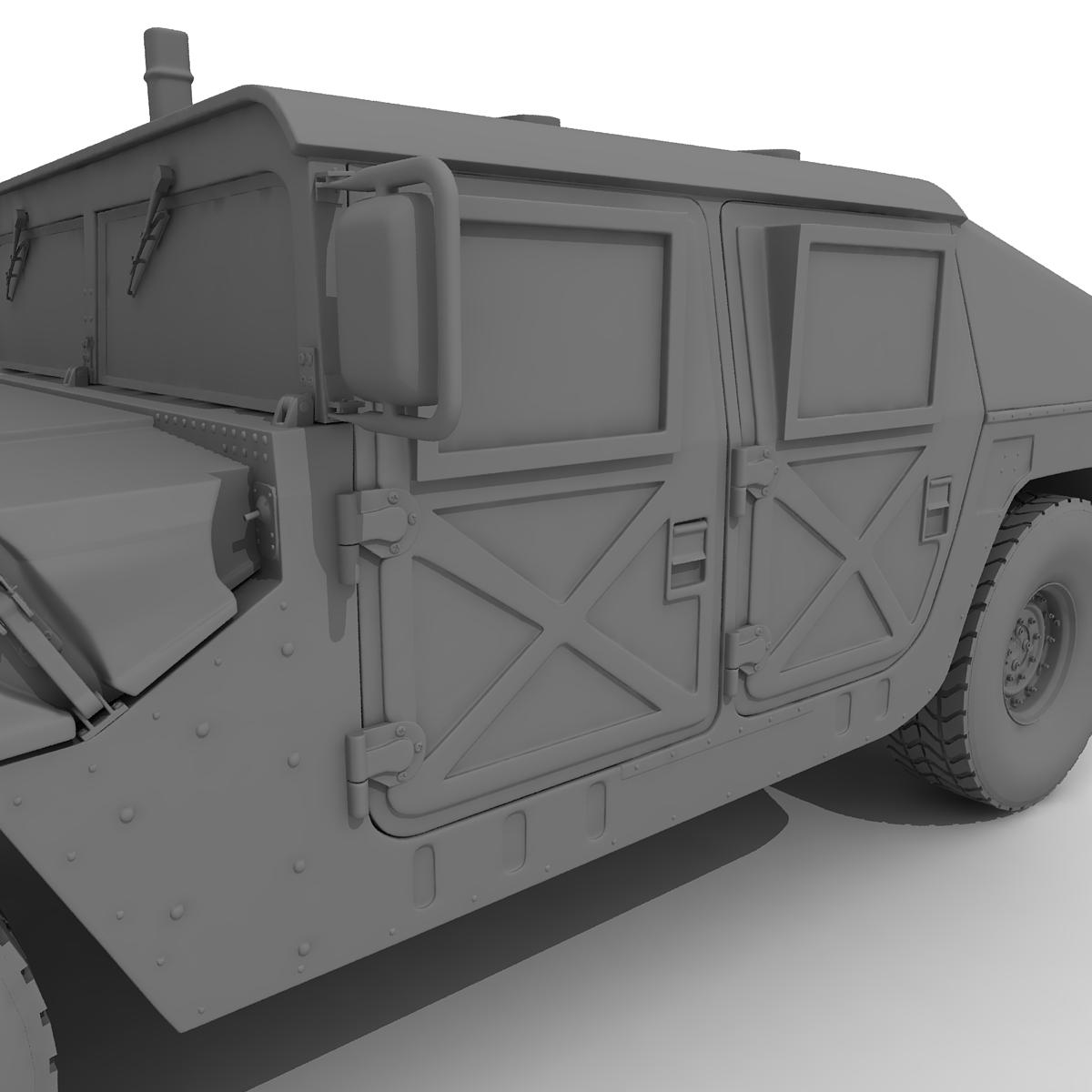 humvee hmmwv 3d max