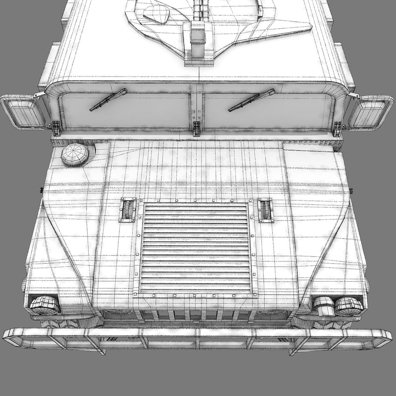 humvee hmmwv 3d max