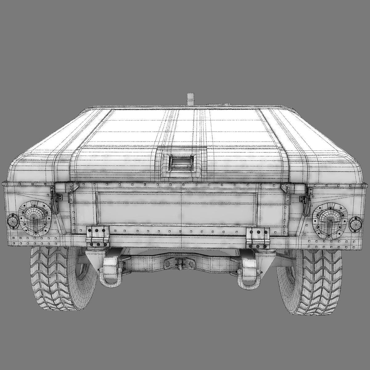 humvee hmmwv 3d max