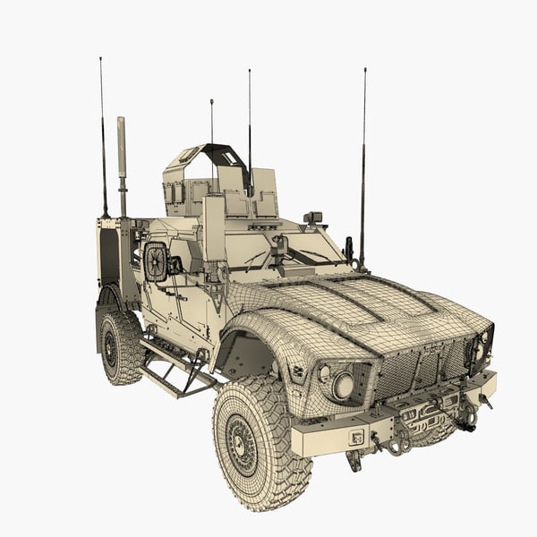 3d matv truck model