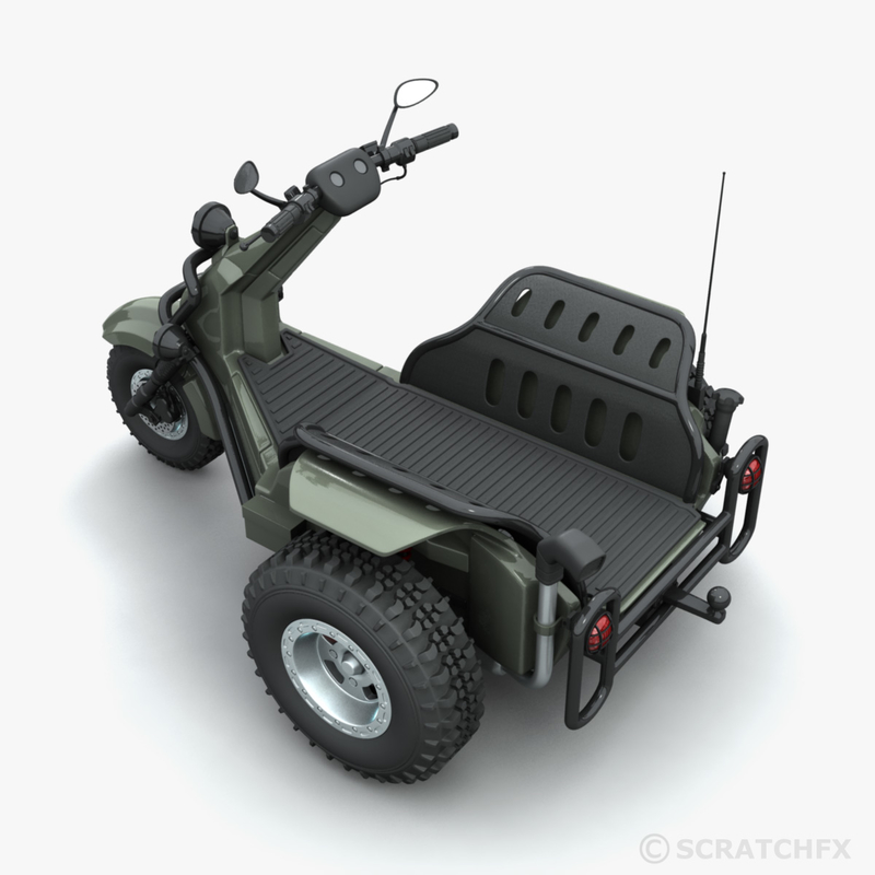 urban ranger support vehicle obj