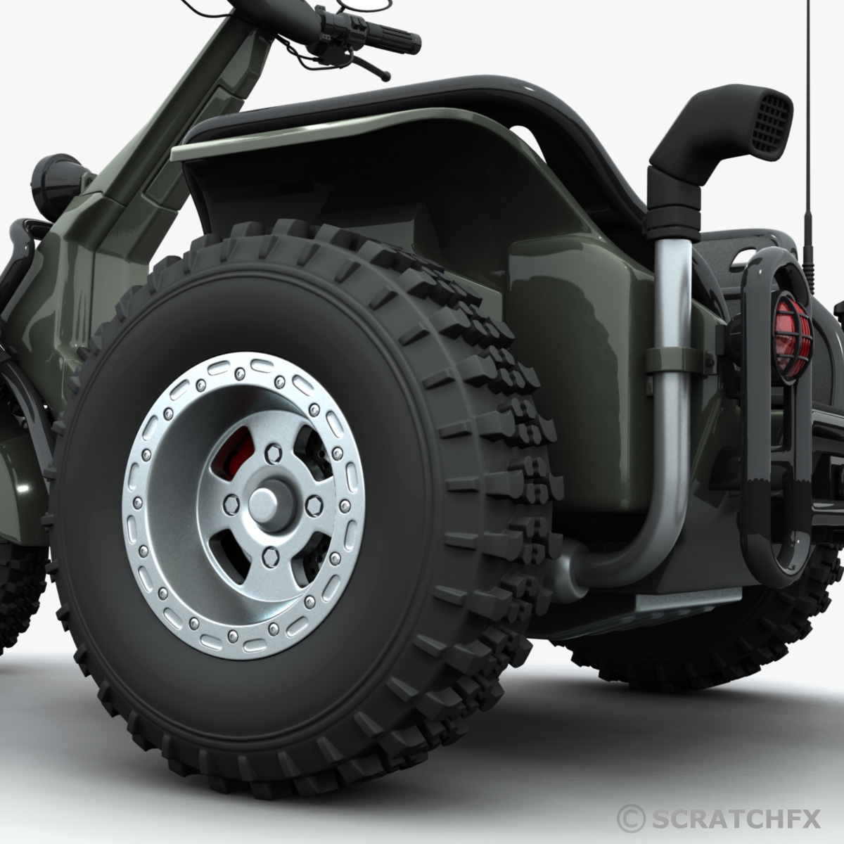 urban ranger support vehicle obj