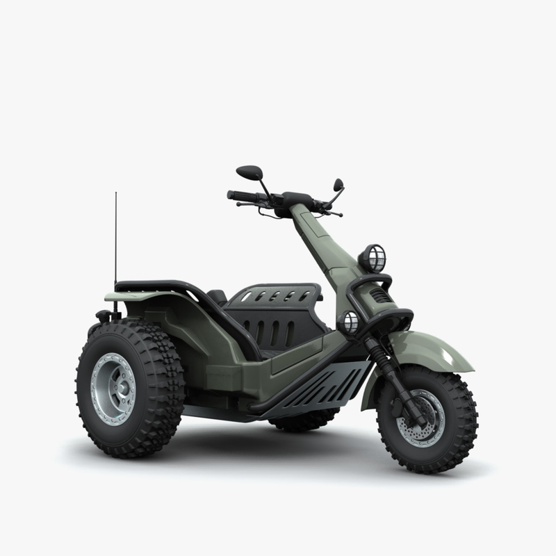 urban ranger support vehicle obj