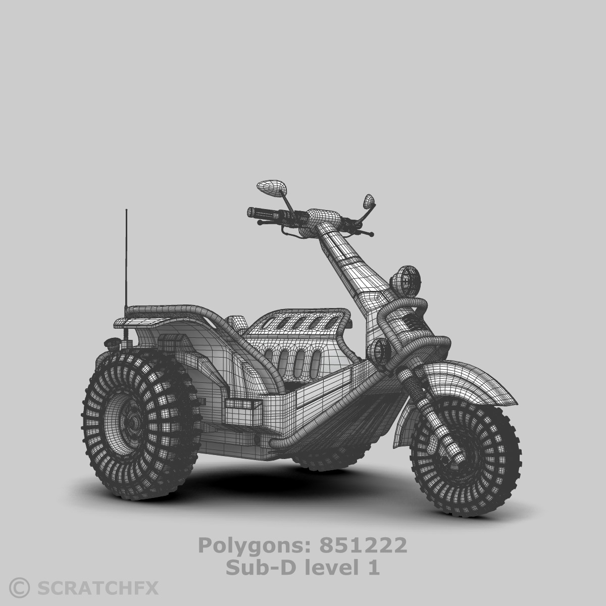 urban ranger support vehicle obj