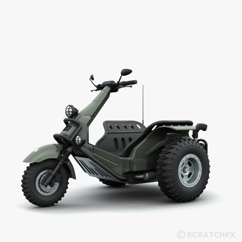 urban ranger support vehicle obj