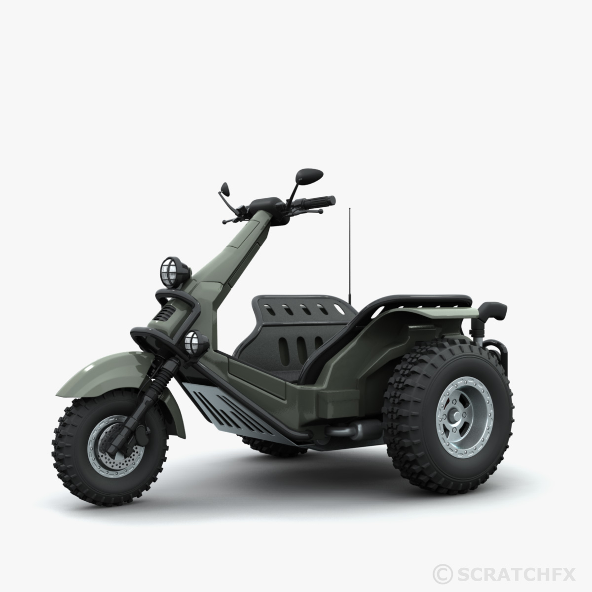 urban ranger support vehicle obj