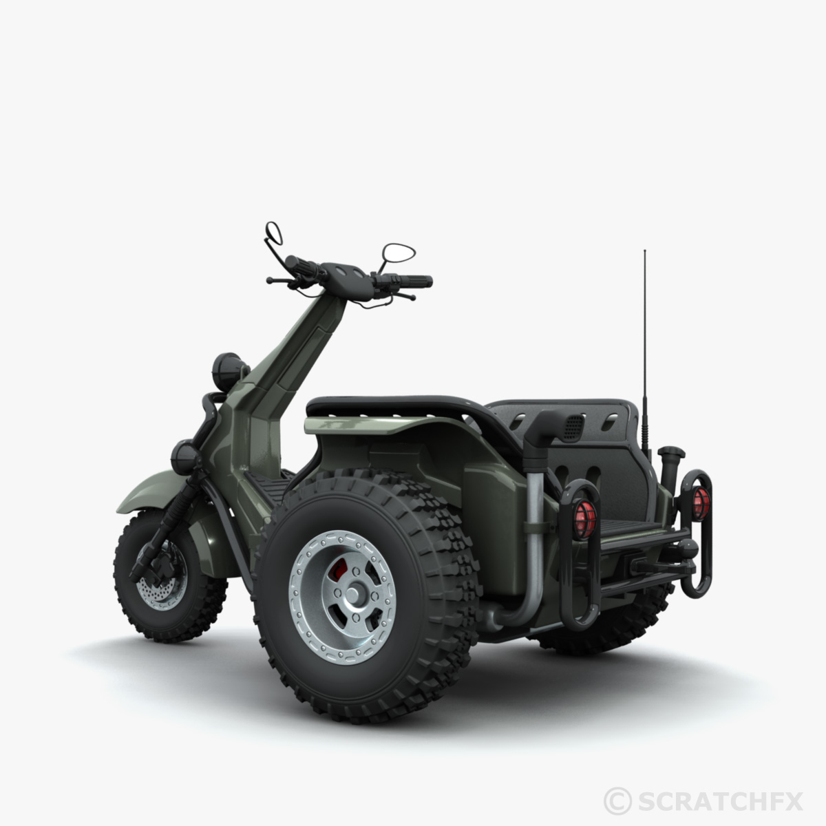 urban ranger support vehicle obj