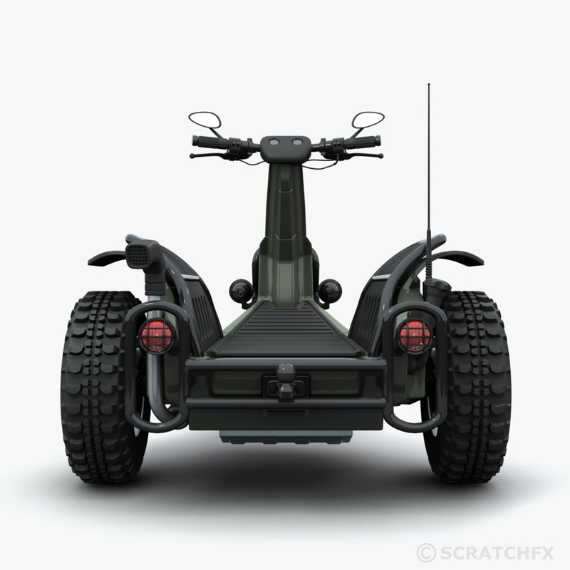 urban ranger support vehicle obj