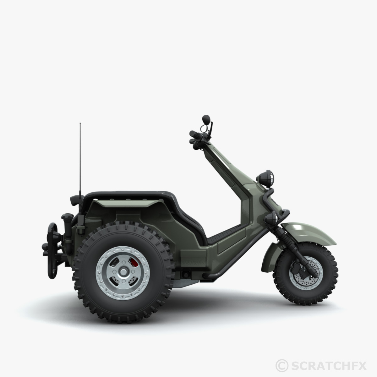 urban ranger support vehicle obj