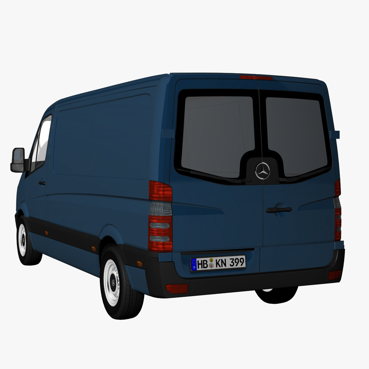 3d sprinter van 2012 model