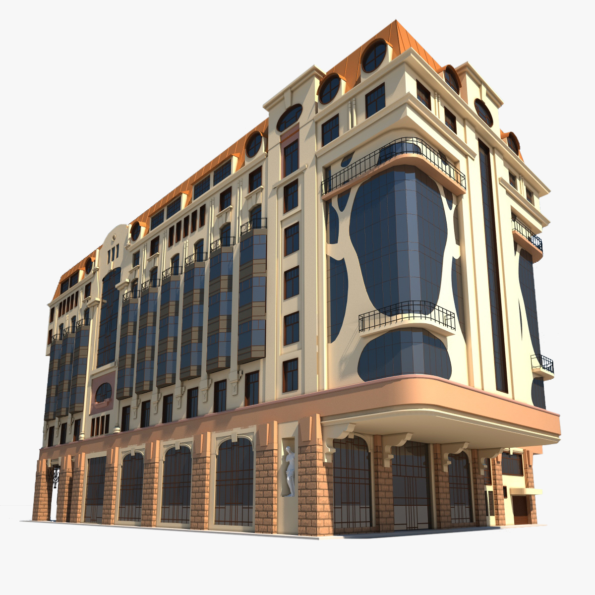 modelo 3d Hotel Marriott - TurboSquid 603605