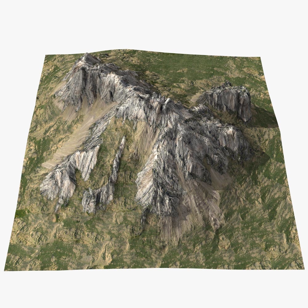 rocky mountain ready 3d model