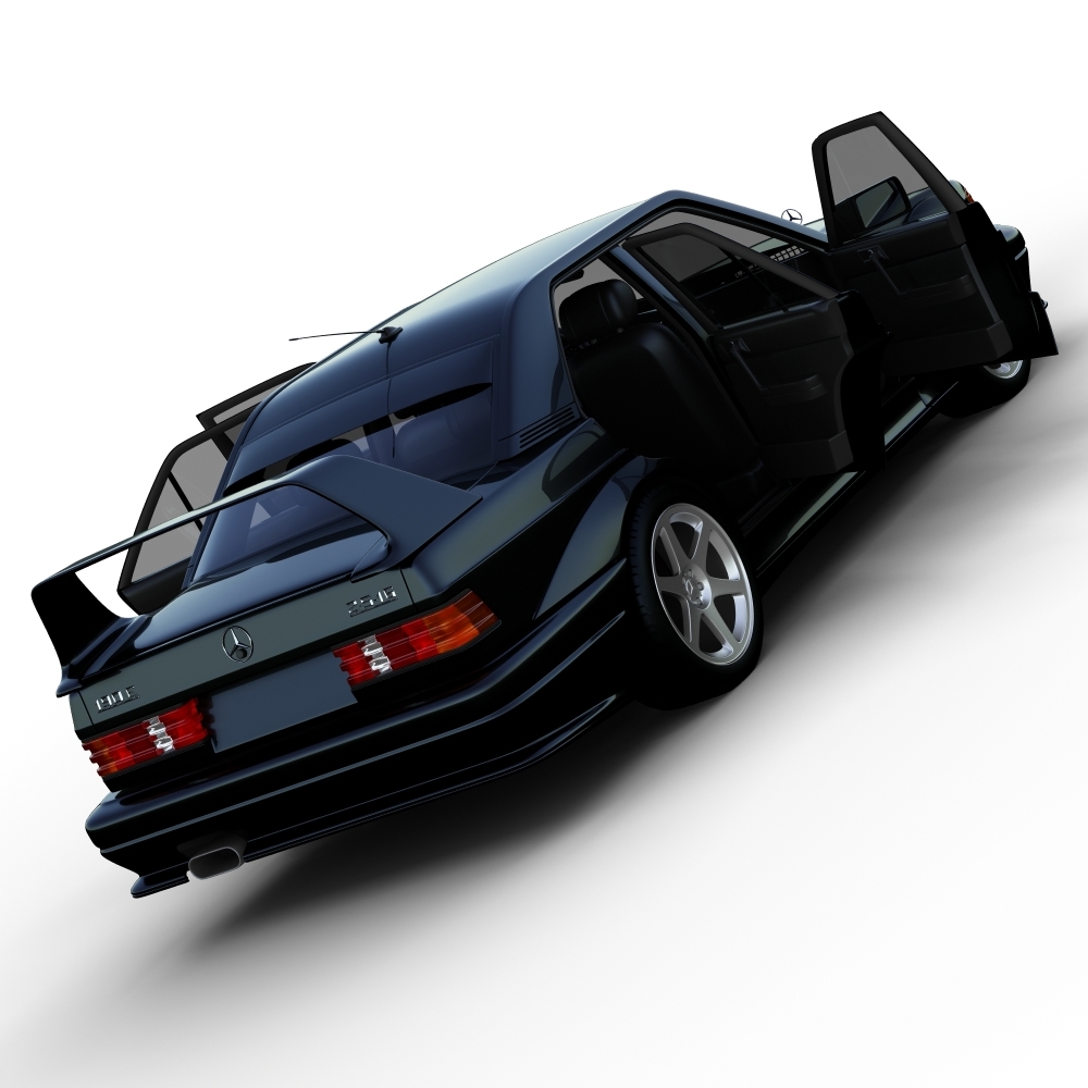 mercedes-benz 190e evolution ii 3ds