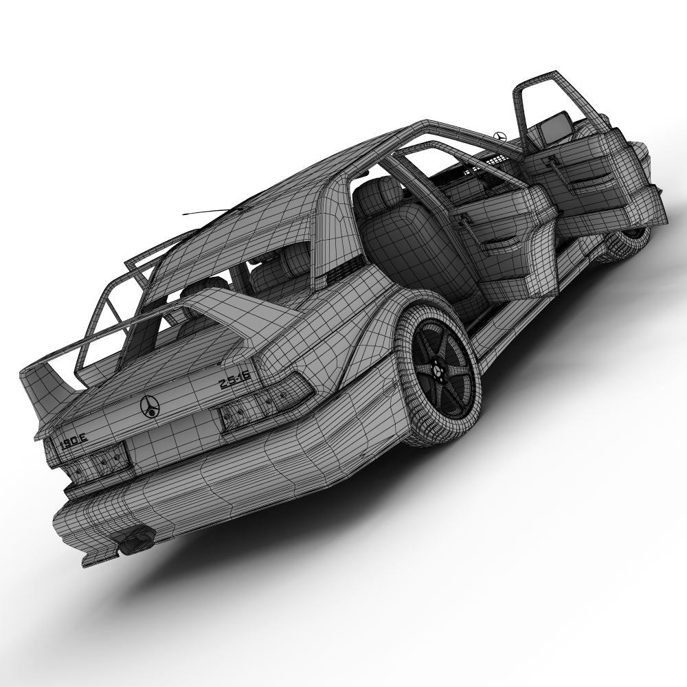 mercedes-benz 190e evolution ii 3ds