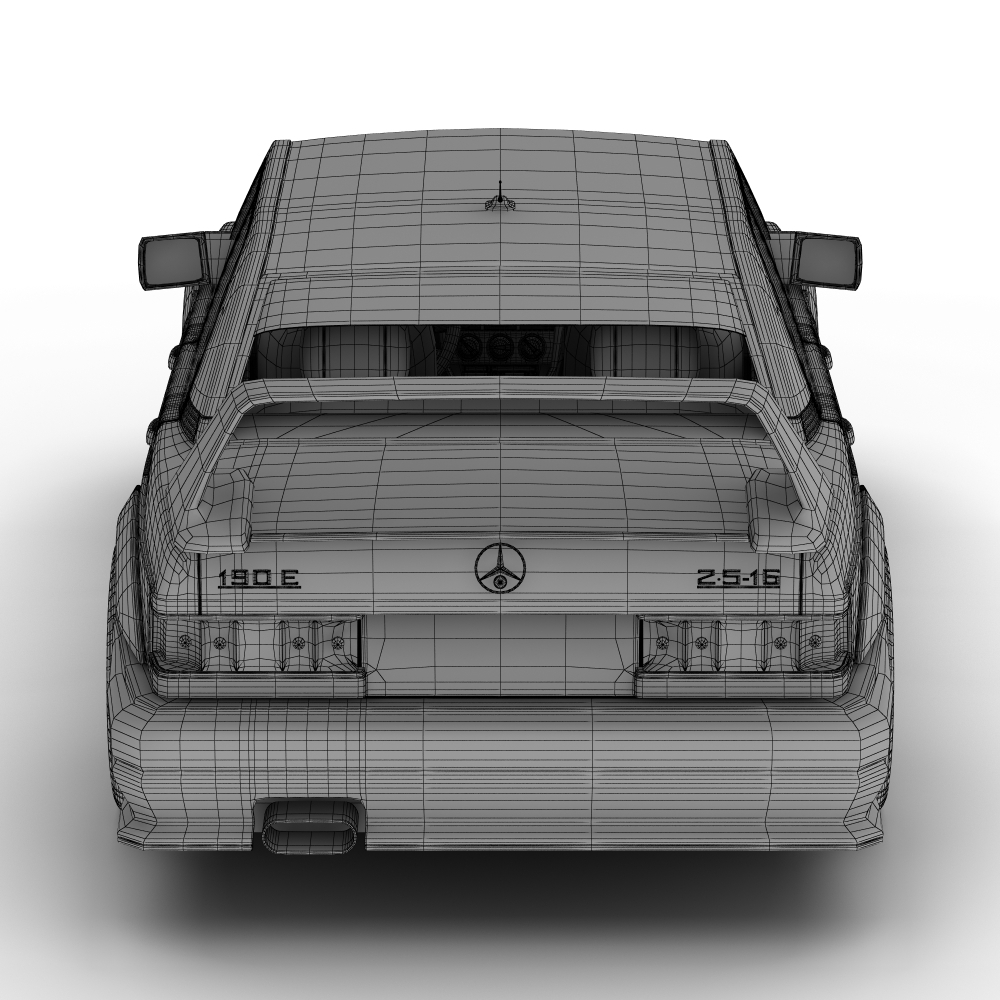 mercedes-benz 190e evolution ii 3ds
