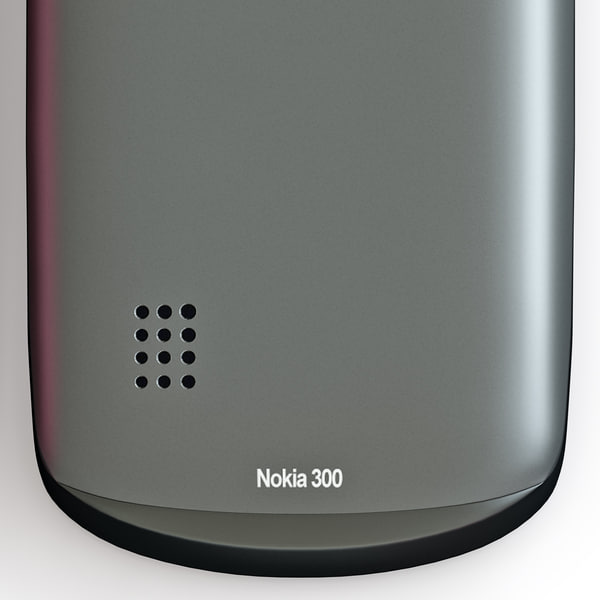 3d model nokia asha 300