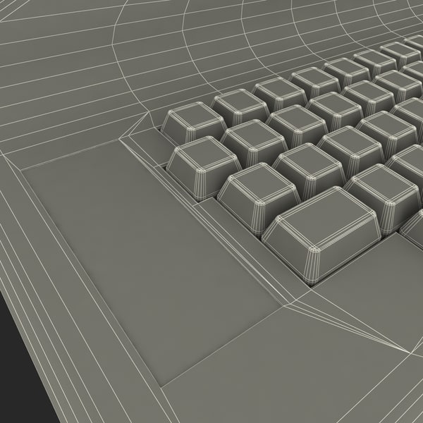 retro terminal adm 3a 3d max