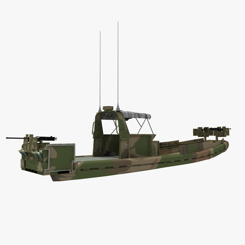 small riverine craft surc 3d max