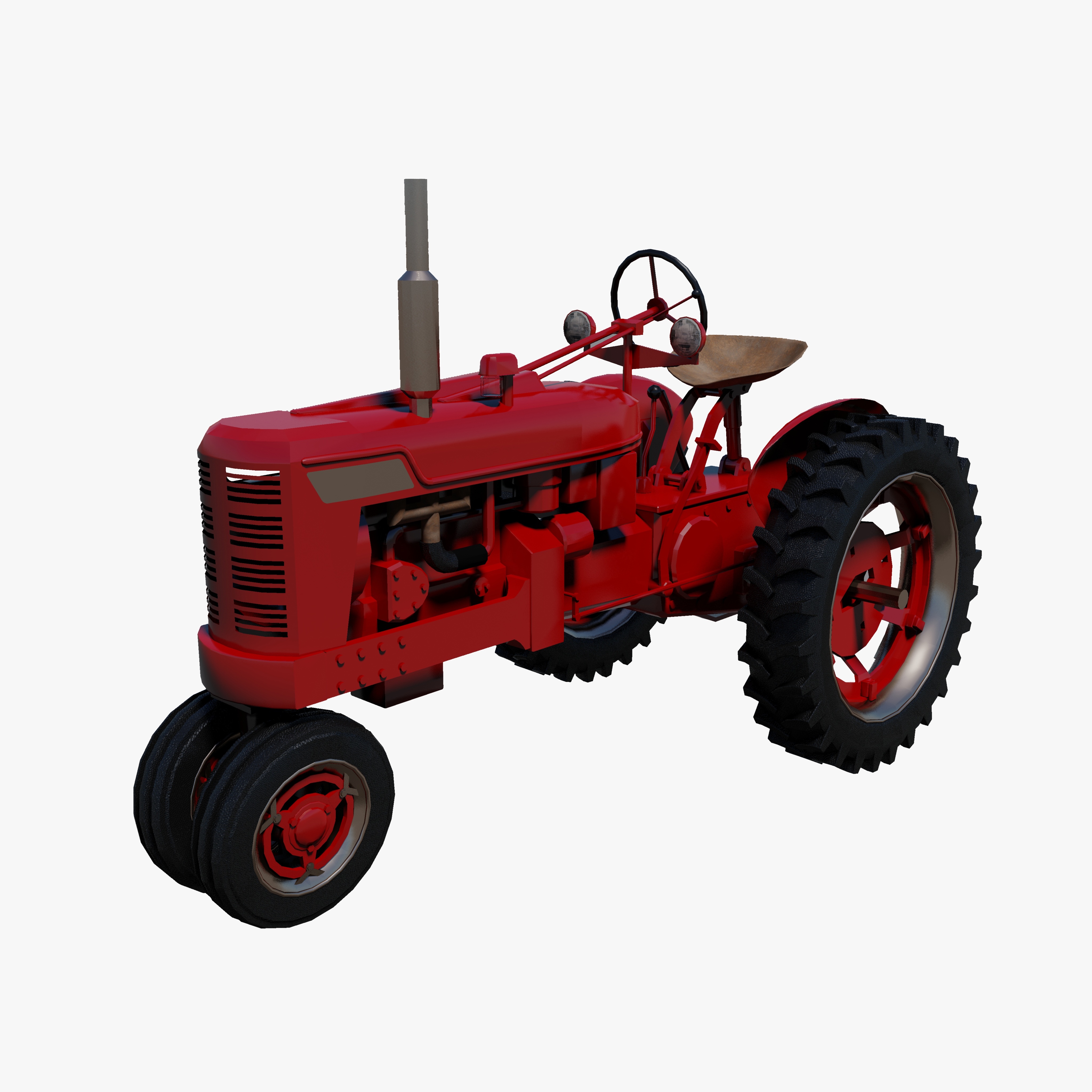 tractor 3d model