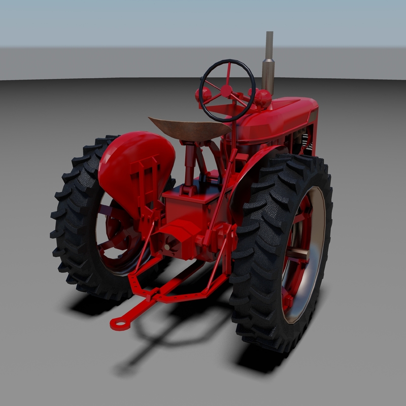 tractor 3d model