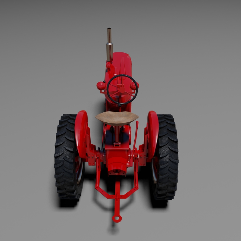 tractor 3d model