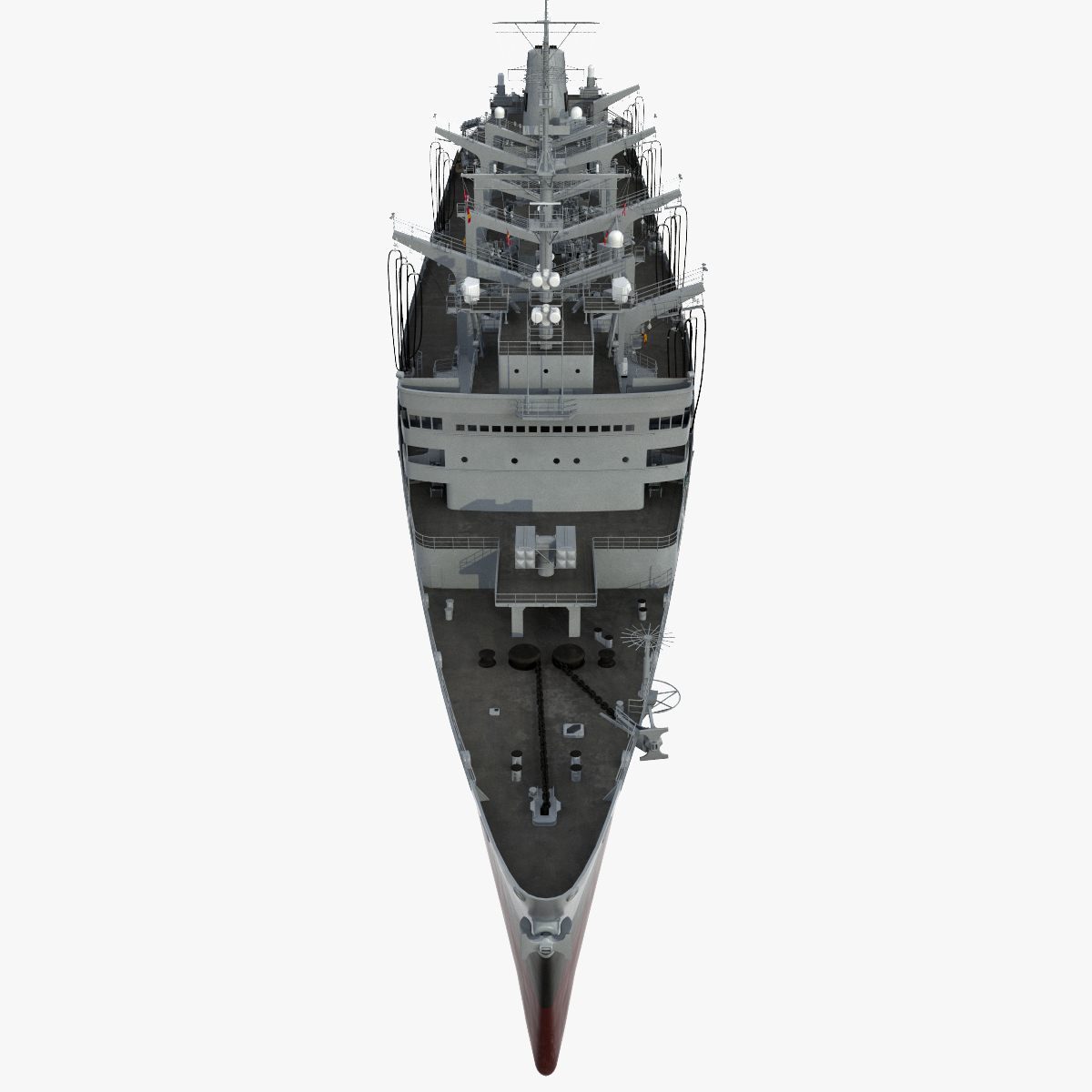 uss support ship sacramento 3d max