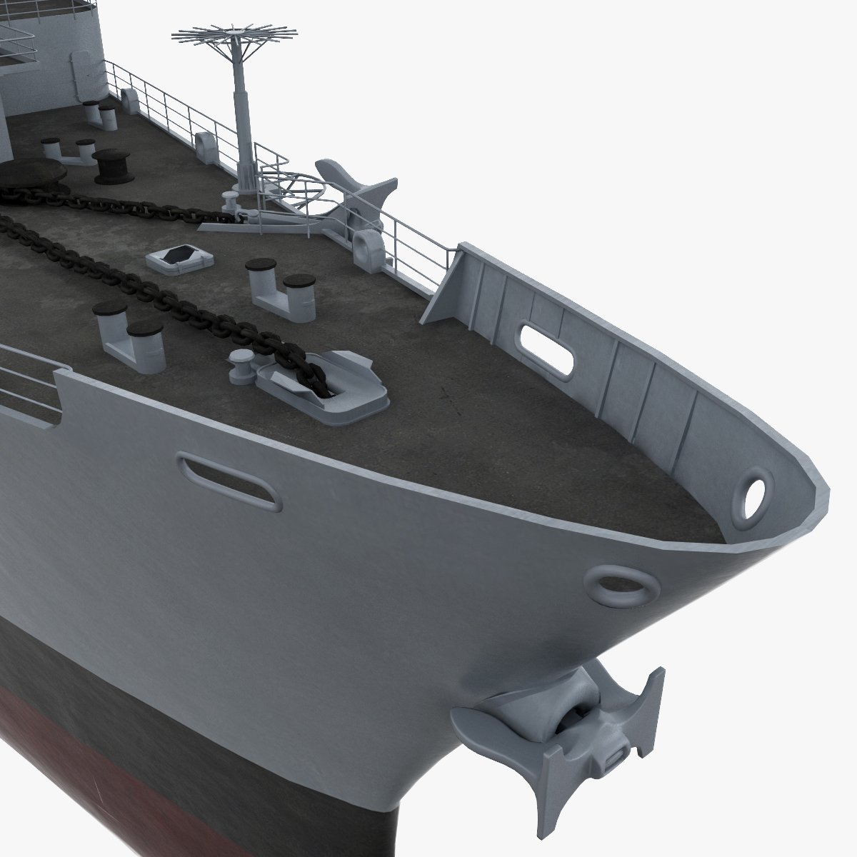 uss support ship sacramento 3d max