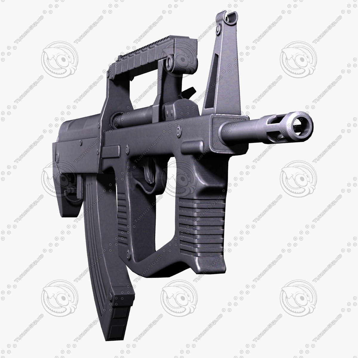 assault rifle a-91 russia 3d max