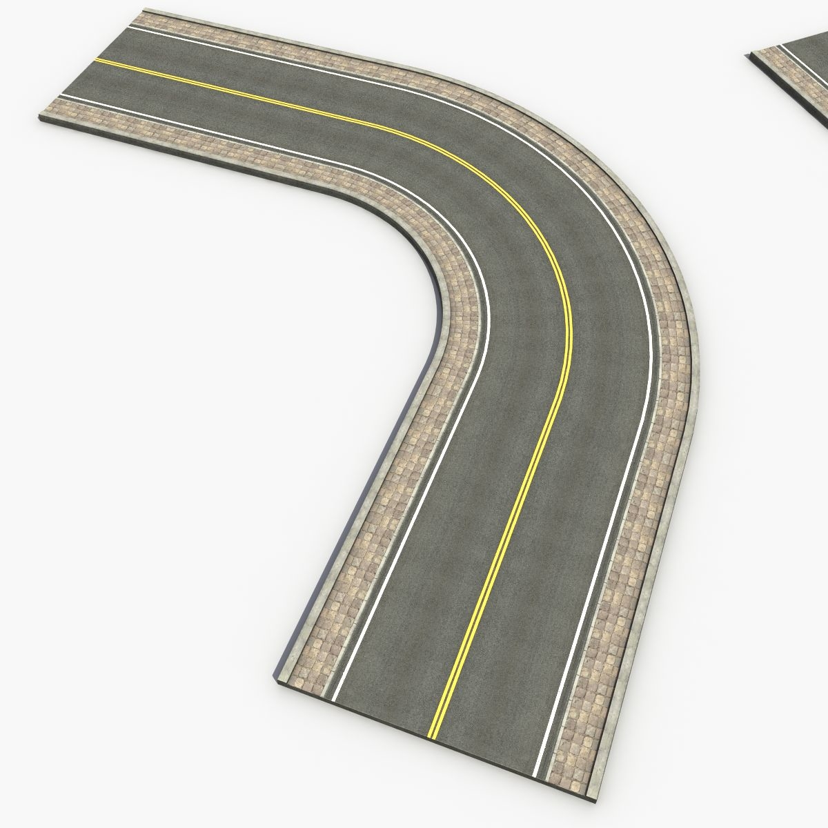 road set modelled max