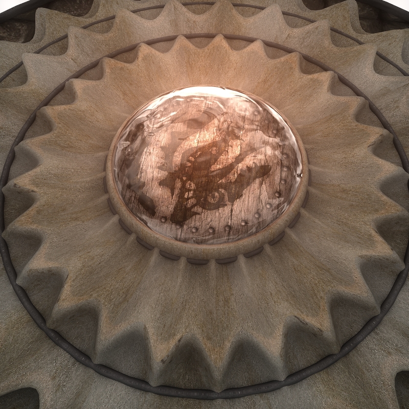 3ds max sun sculpture