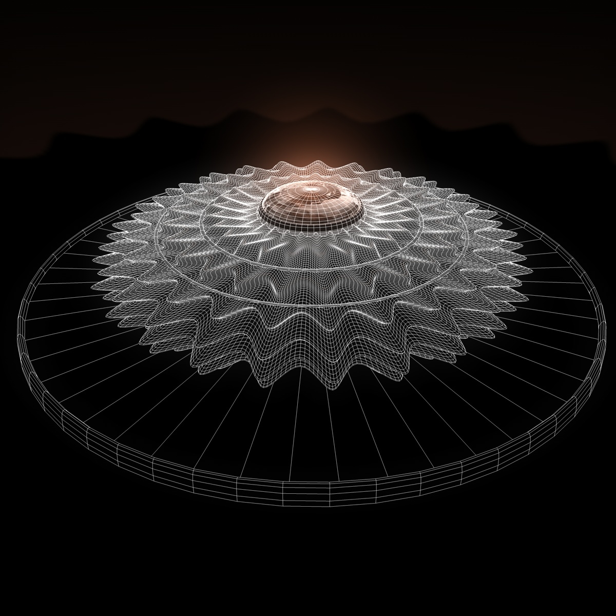 3ds max sun sculpture