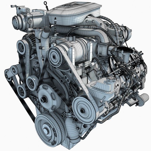 3d duramax diesel v8 turbo engine