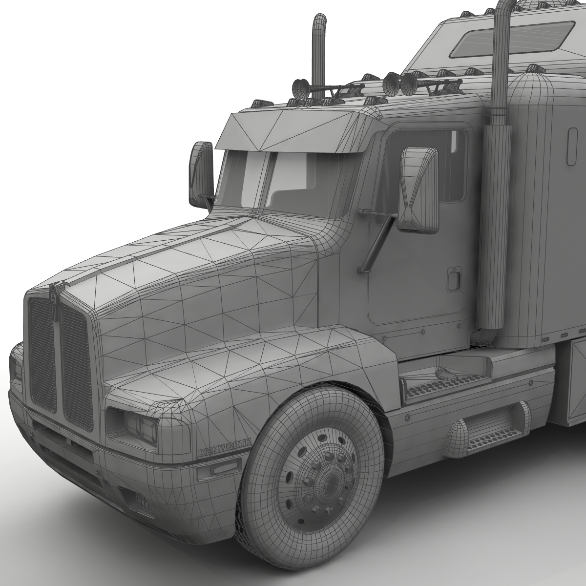 3d truck t600 ari 156 model