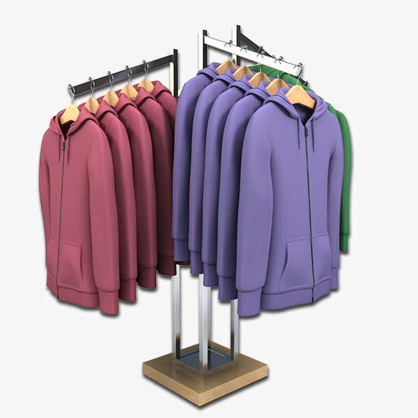 clothing rack womens hoodie 3d max