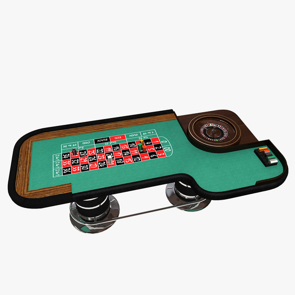 modelo 3d Mesa de ruleta - TurboSquid 659539