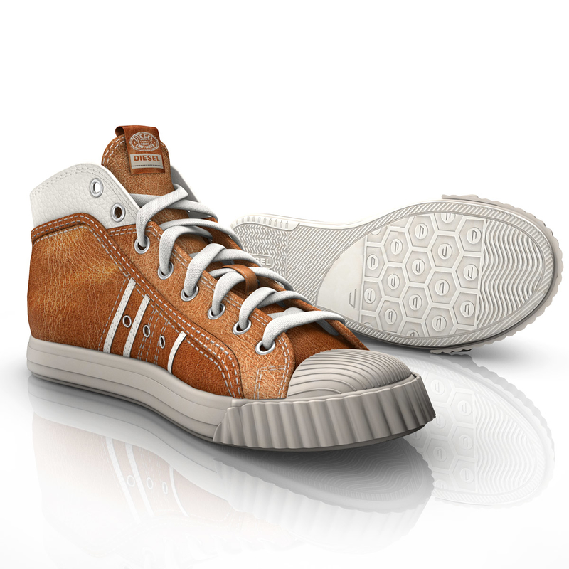 3ds shoe using