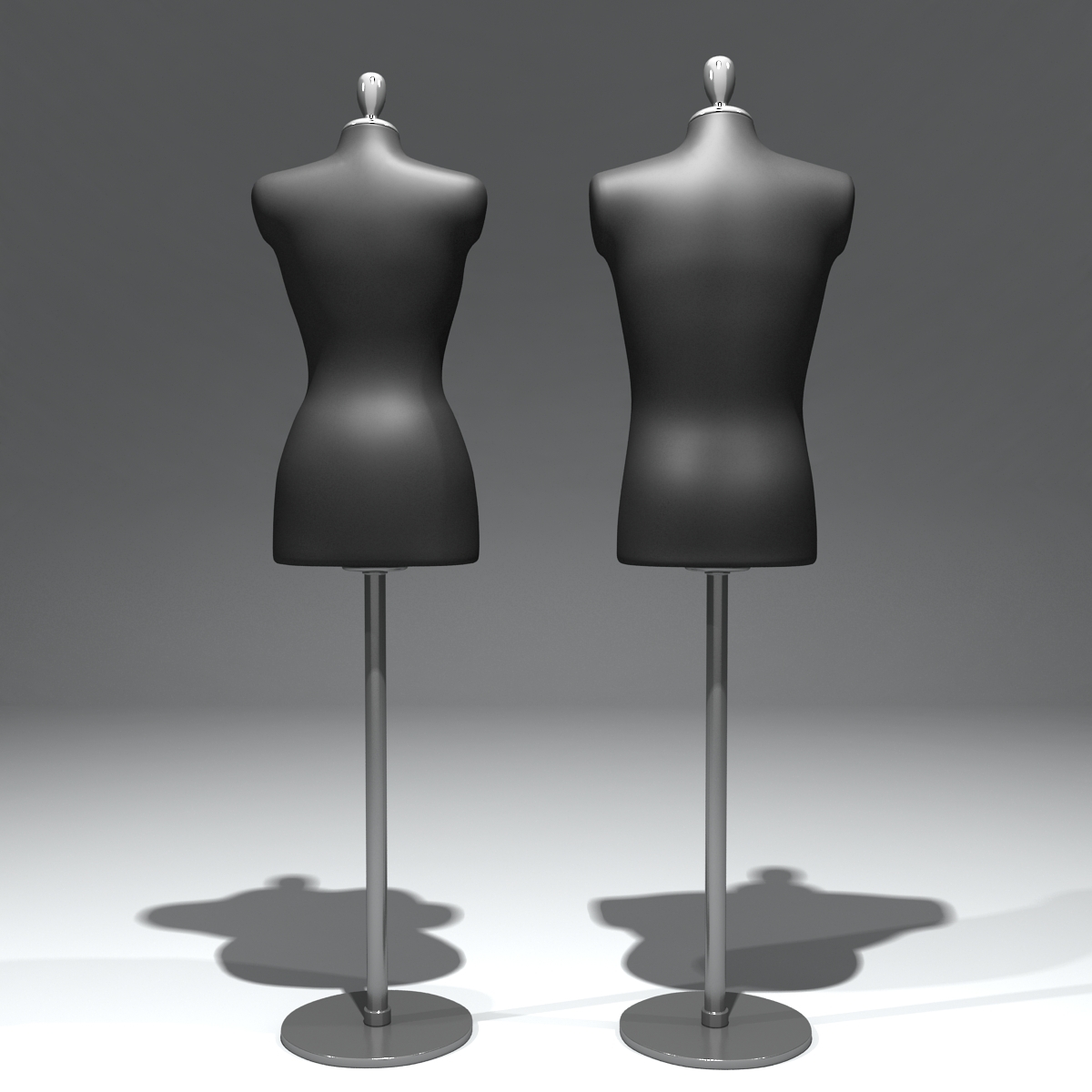 3d model dummies showrooms
