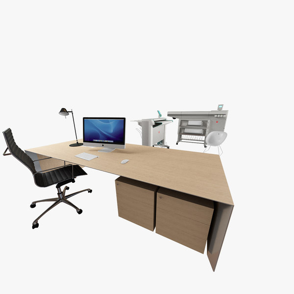 Desk 3D Models for Download | TurboSquid
