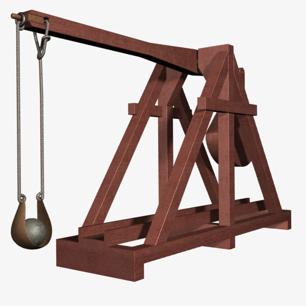 3d trebuchet model