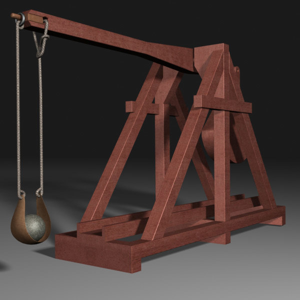 3d trebuchet model