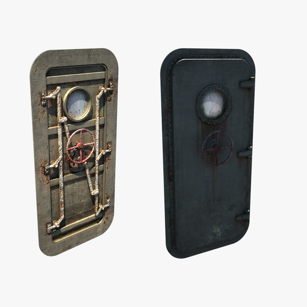 watertight door 3d model