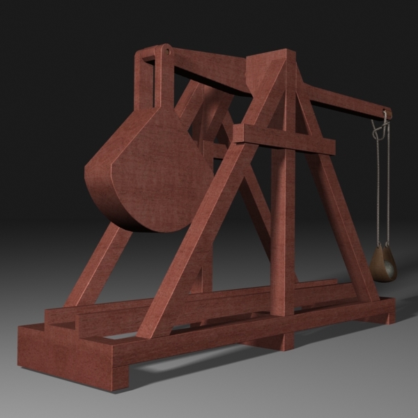 3d trebuchet model