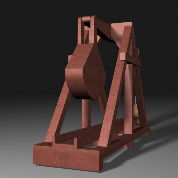 3d trebuchet model