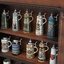3d beer stein display cabinet model