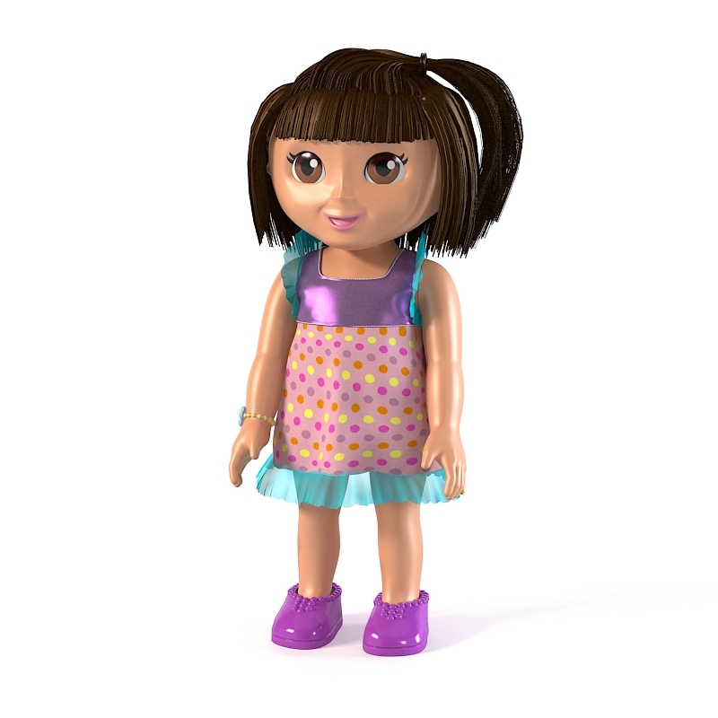 3d dora doll