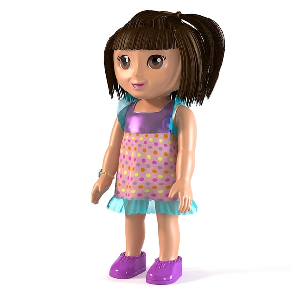 3d dora doll