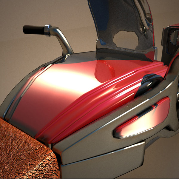 sci fi astral motorcycle 3d 3ds