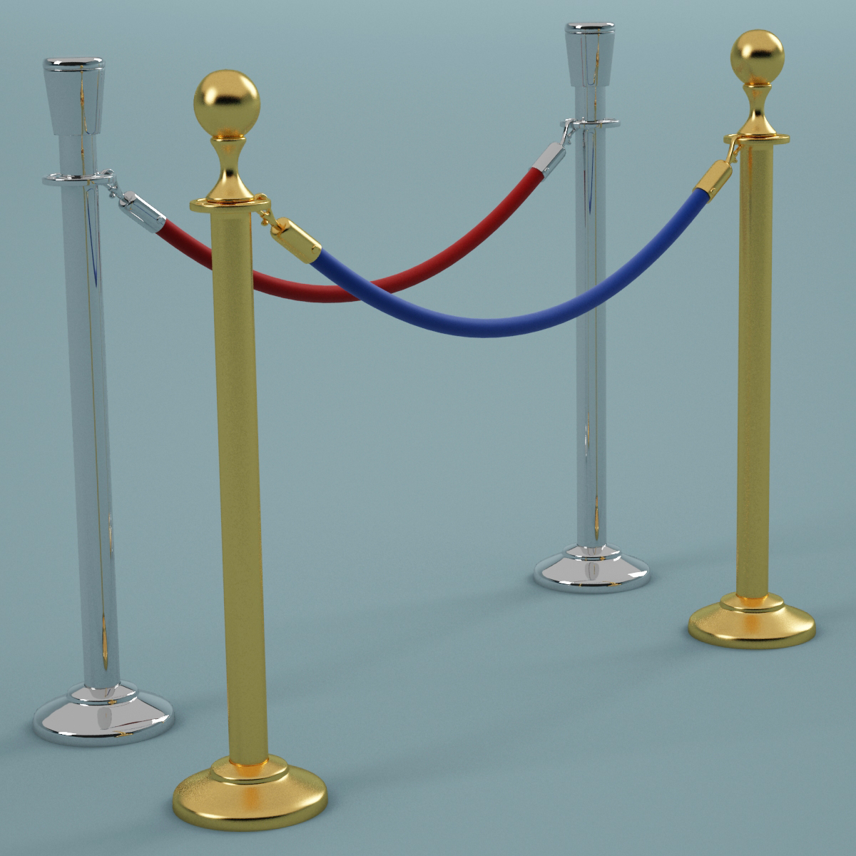 stanchion 3d 3ds