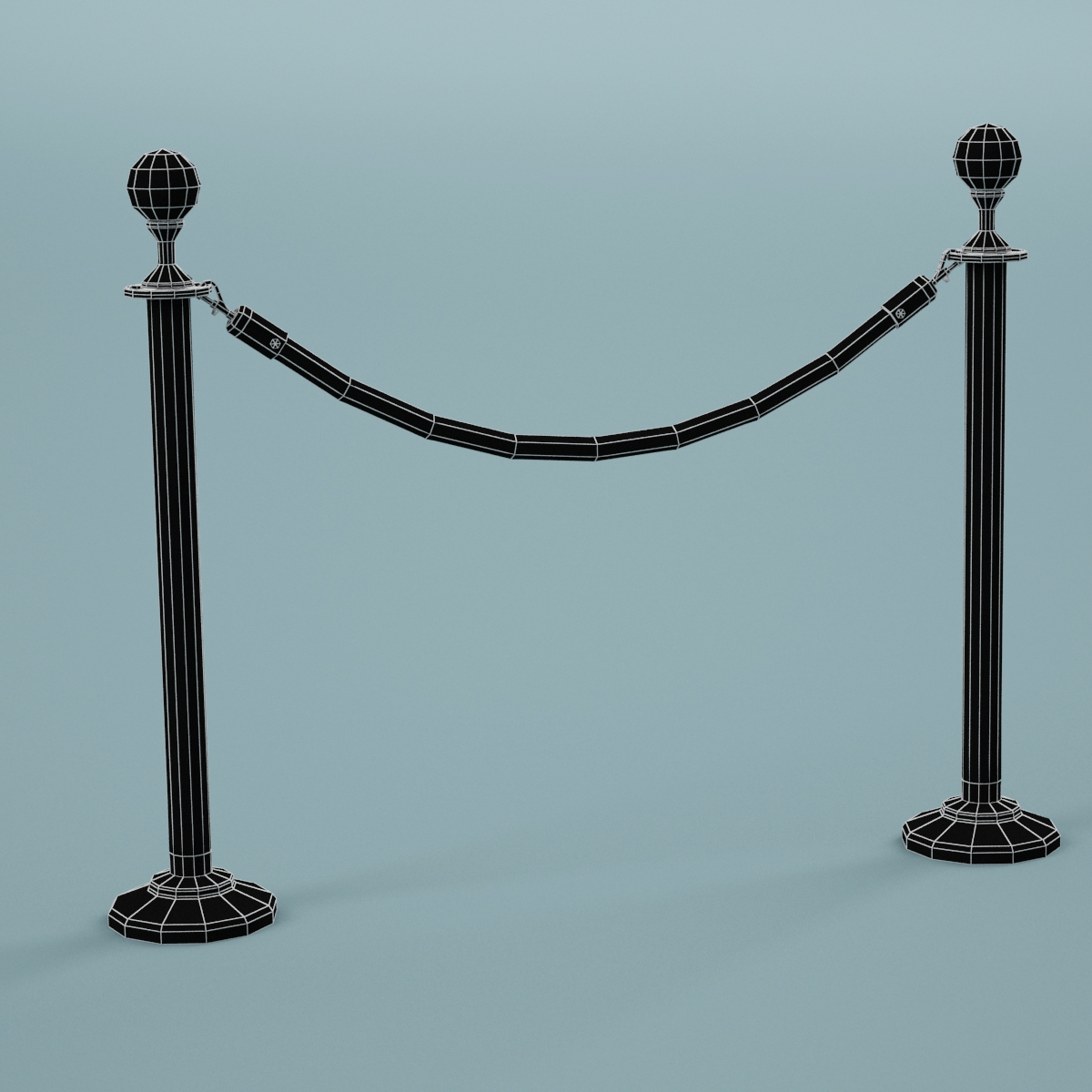 stanchion 3d 3ds